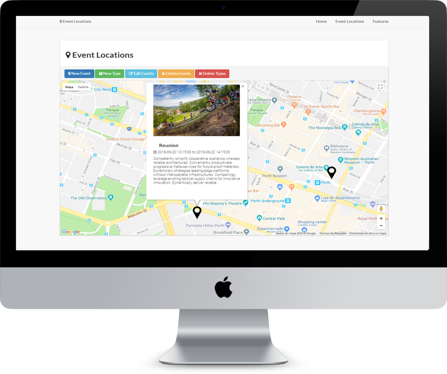 Event Locations - PHP/MYSQL Plugin by EZCode | CodeCanyon